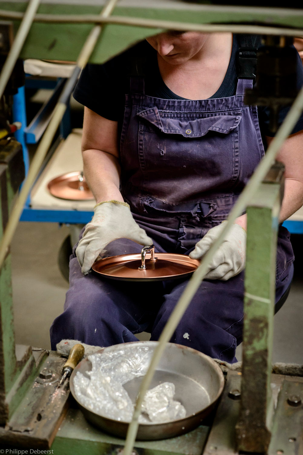 Falk Copper Pots featured in clip from " How Do They Do It" for Discov