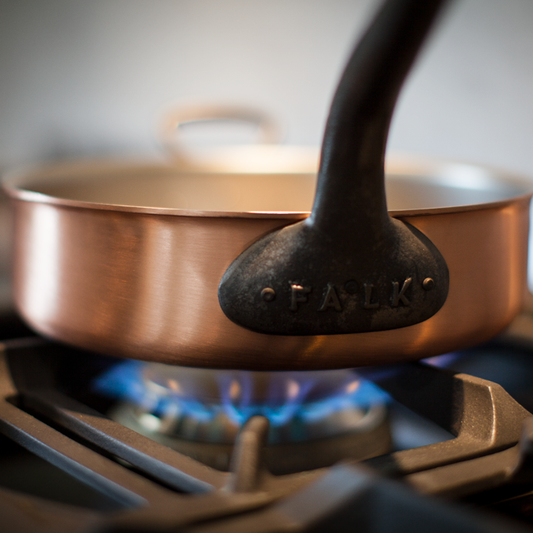 Heat Conduction In Copper Pots and Pans | Falk Copper Cookware Canada